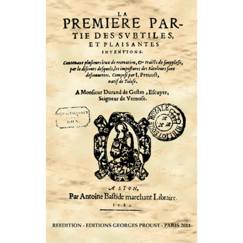 Première partie des subtiles et plaisantes inventions - Fantaisium